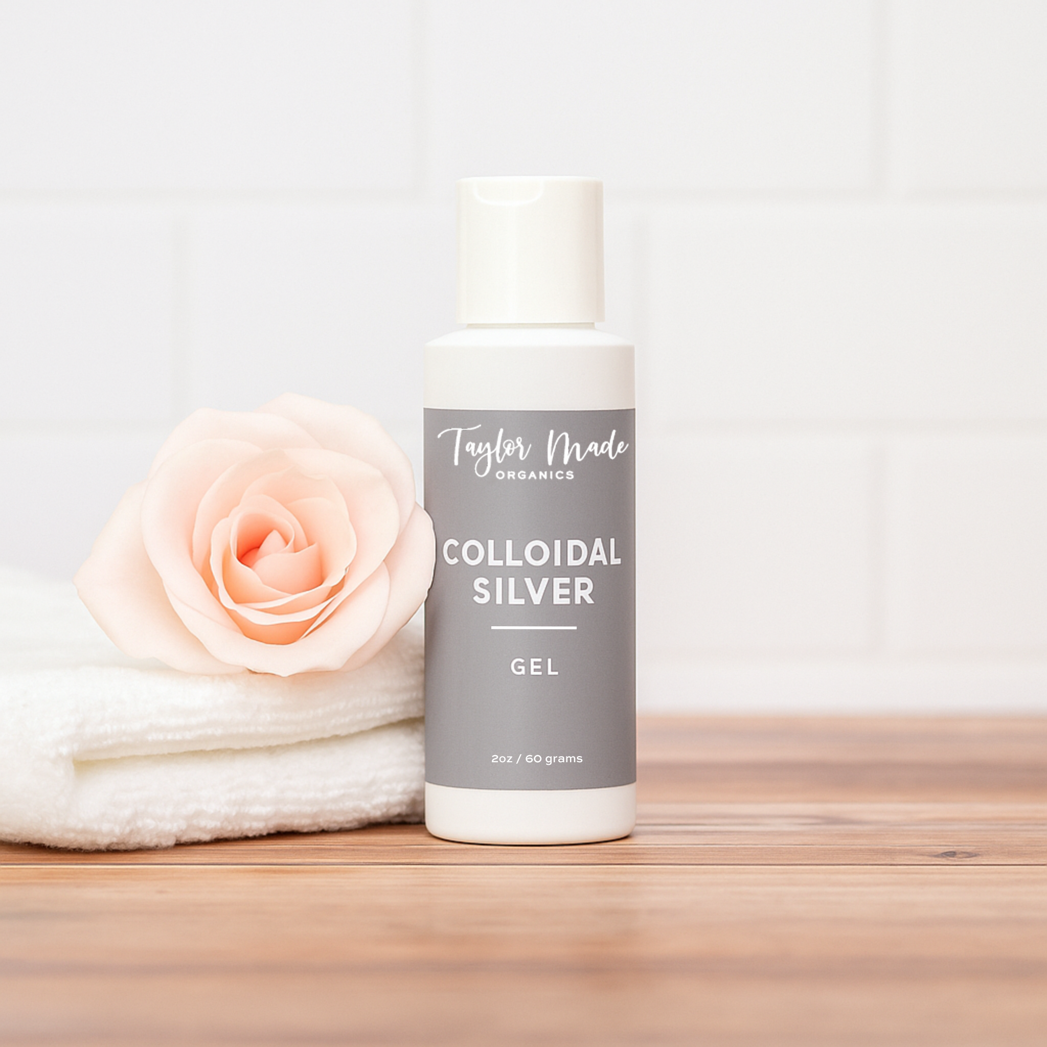 Organic Colloidal Silver Healing Gel – 150ppm Fast-Acting Acne ...