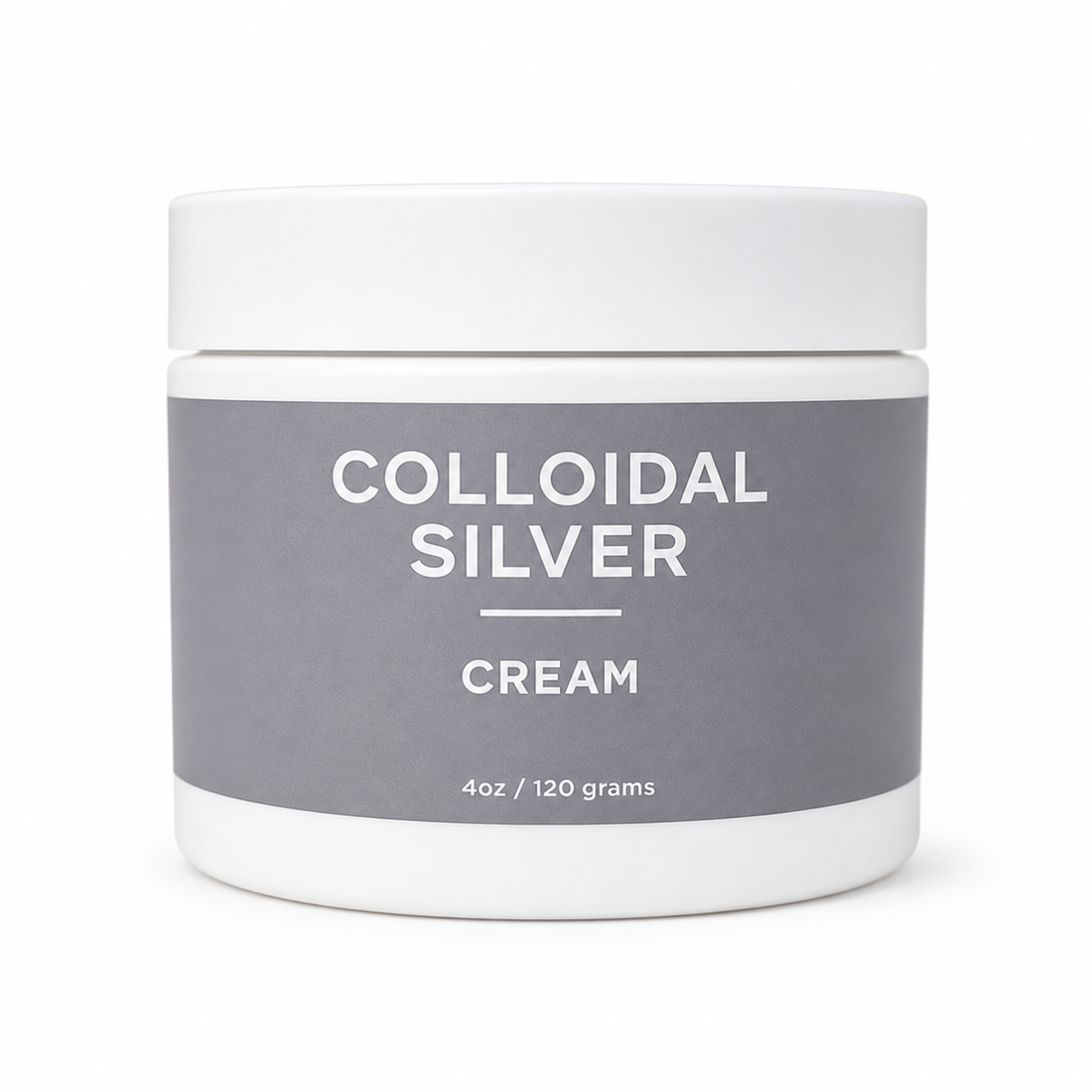 Organic Colloidal Silver Restorative Cream | Soothing Skin Healer for ...
